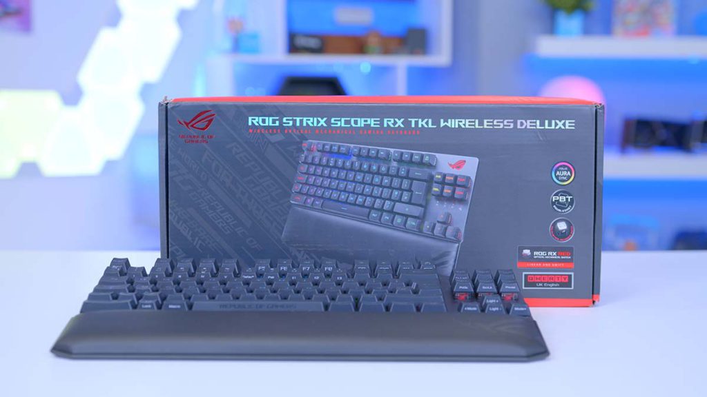 ASUS ROG Strix Scope RX TKL Wireless Deluxe Keyboard Review – Switches ...