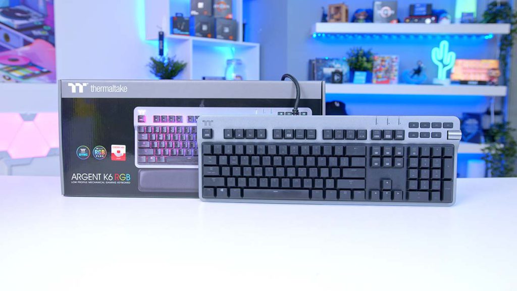 Thermaltake Argent K6 RGB Keyboard Review – Switches, Keycaps ...