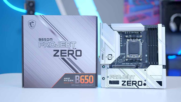 MSI B650M PROJECT ZERO Review - GeekaWhat