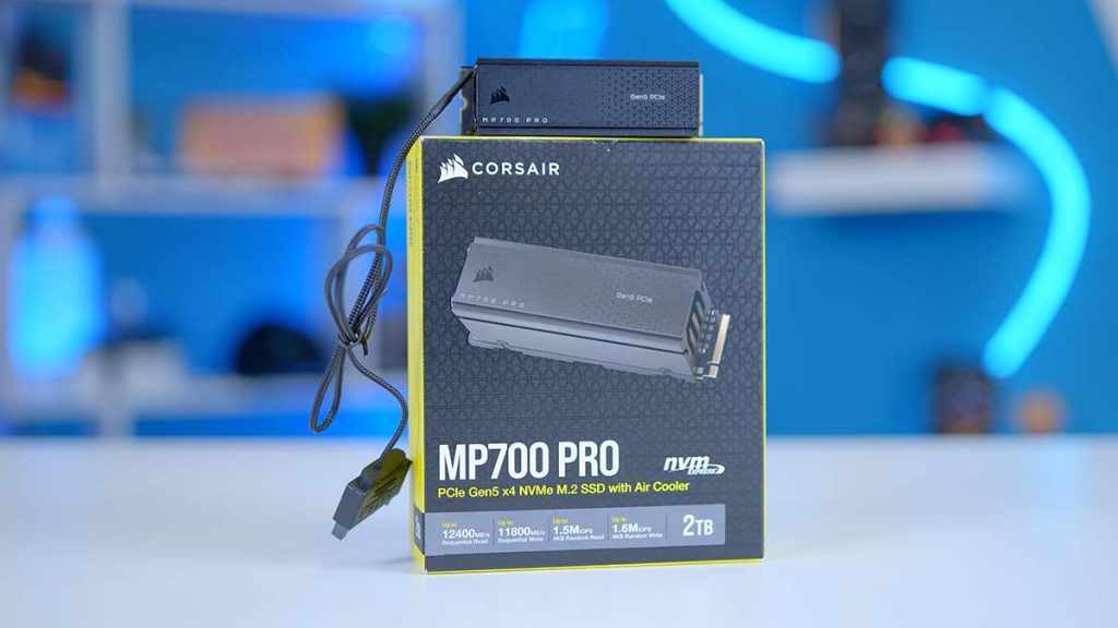 Corsair MP700 Pro with Air Cooler SSD Review - GeekaWhat