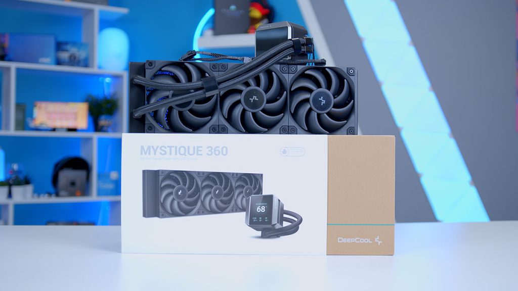 DeepCool MYSTIQUE 360 Liquid CPU Cooler Review - GeekaWhat