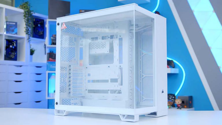 The Best High-End No Cables White Gaming PC Build - GeekaWhat