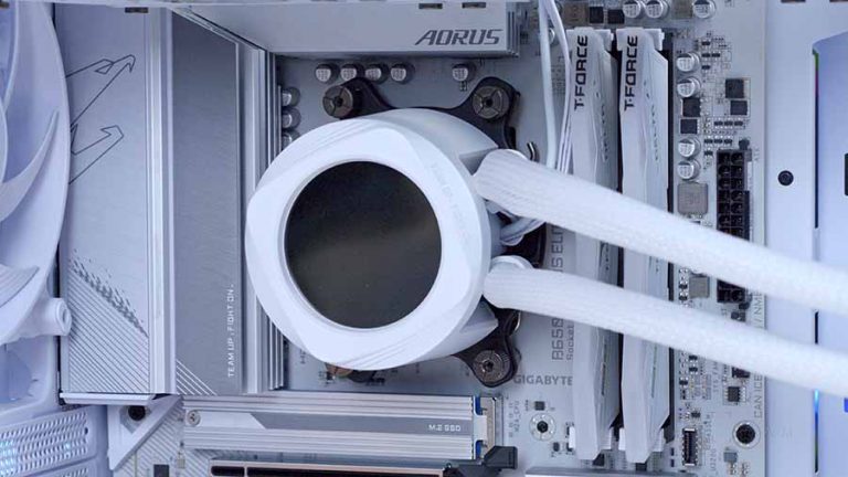 Gigabyte AORUS WATERFORCE X II 360 ICE Liquid CPU Cooler Review - GeekaWhat
