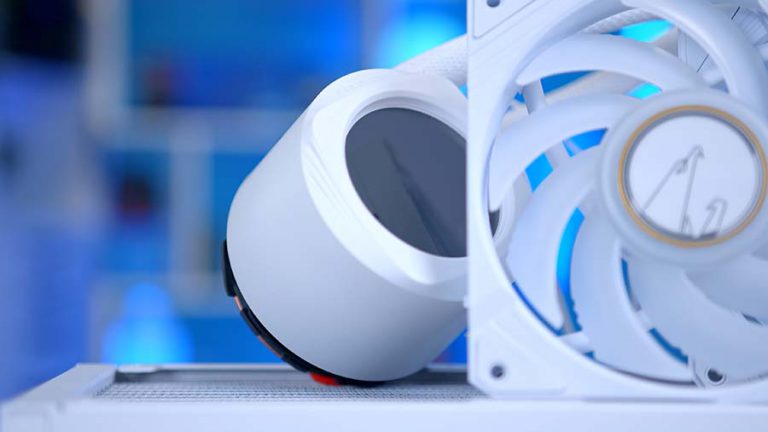 Gigabyte AORUS WATERFORCE X II 360 ICE Liquid CPU Cooler Review - GeekaWhat