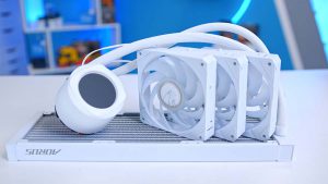 Gigabyte AORUS WATERFORCE X II 360 ICE Liquid CPU Cooler Review - GeekaWhat