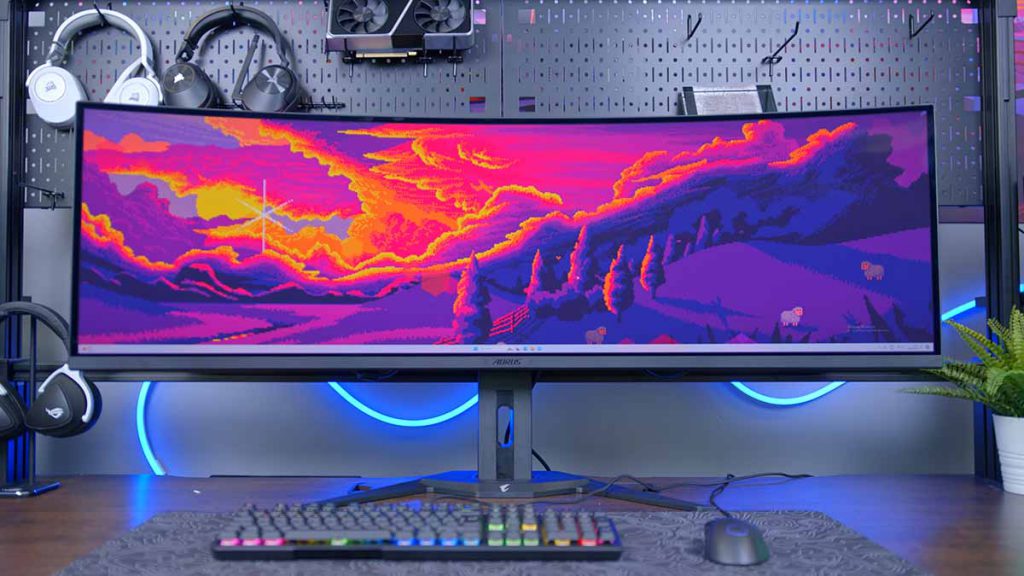 Gigabyte AORUS CO49DQ Monitor Review - GeekaWhat