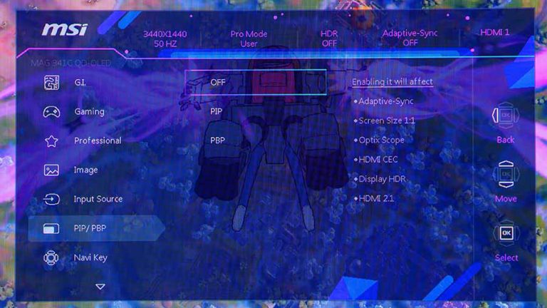 MSI MAG 341CQP QD-OLED Gaming Monitor Review - GeekaWhat