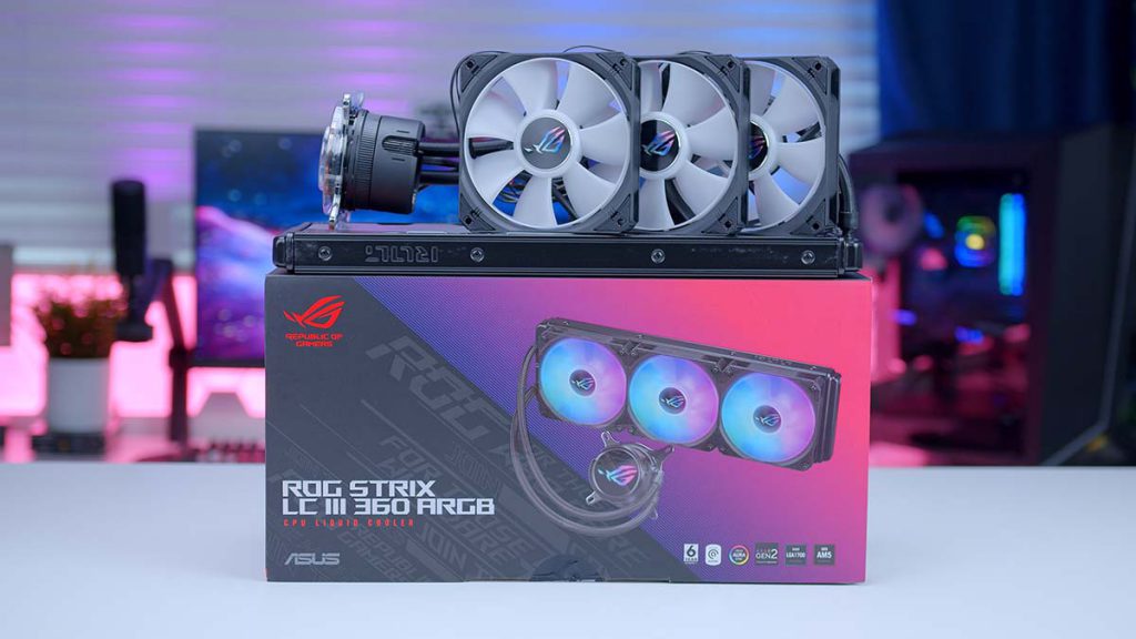 ASUS ROG Strix LC III 360 ARGB Liquid CPU Cooler Review - GeekaWhat