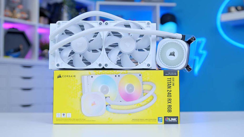 Corsair iCUE LINK TITAN 240 RX Liquid CPU Cooler Review - GeekaWhat