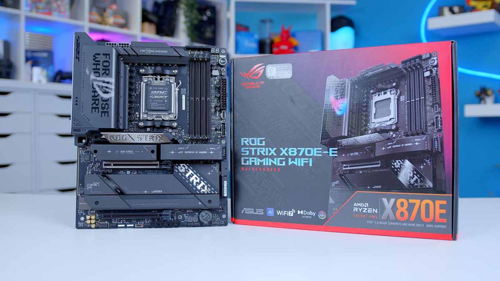 ASUS ROG Strix X870E-E Gaming WiFi Review - GeekaWhat