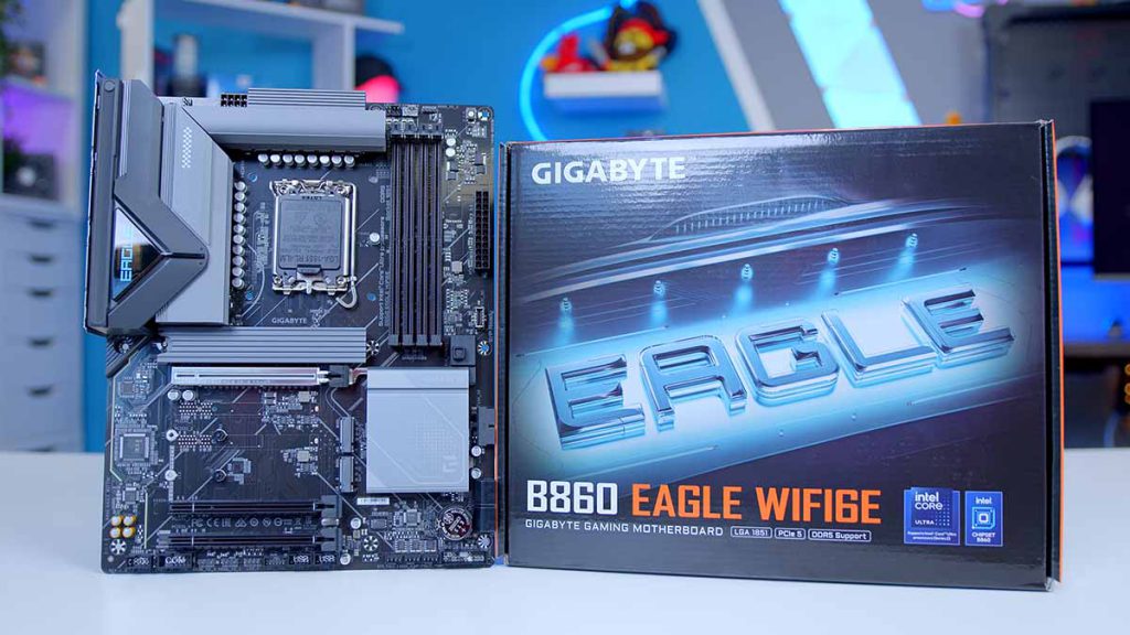 Gigabyte B860 EAGLE WiFi6E Review - GeekaWhat