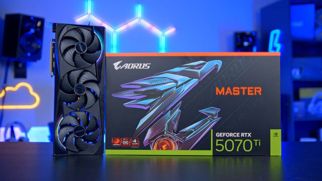 Gigabyte AORUS RTX 5070 Ti MASTER Review - GeekaWhat