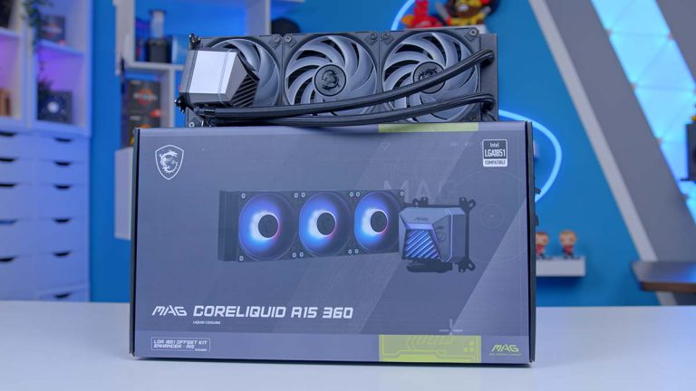 MSI MAG CoreLiquid A15 360 Liquid CPU Cooler Review - GeekaWhat