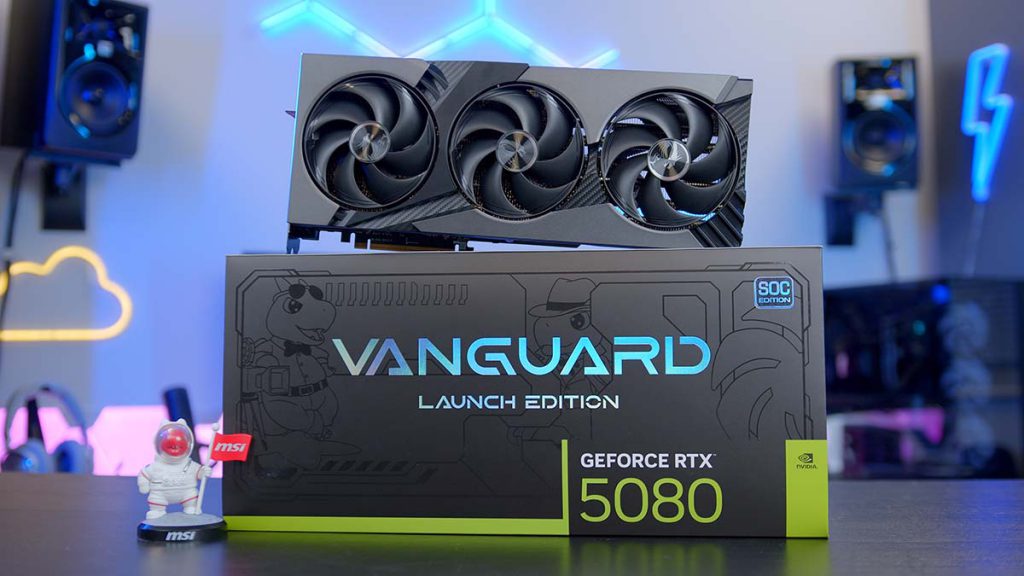 MSI RTX 5080 VANGUARD Review - GeekaWhat