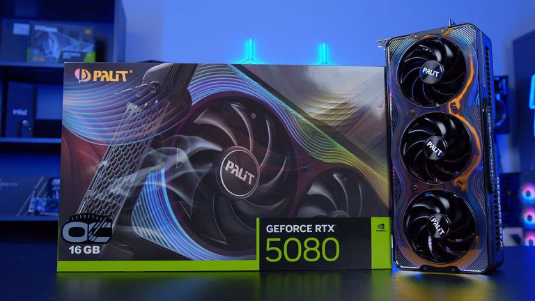 Palit RTX 5080 GameRock OC Review - GeekaWhat