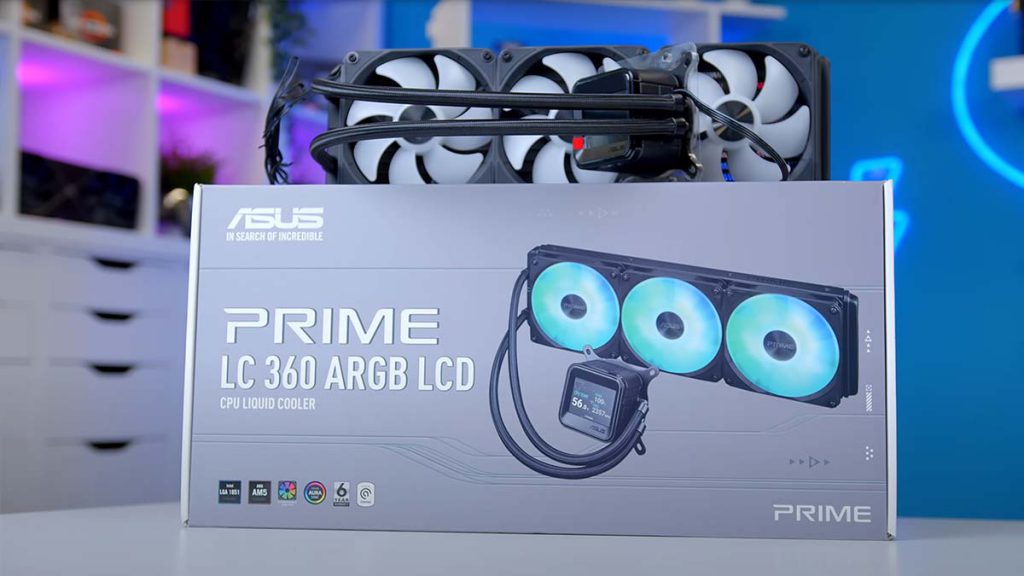 ASUS Prime LC 360 ARGB LCD CPU Cooler Review - GeekaWhat