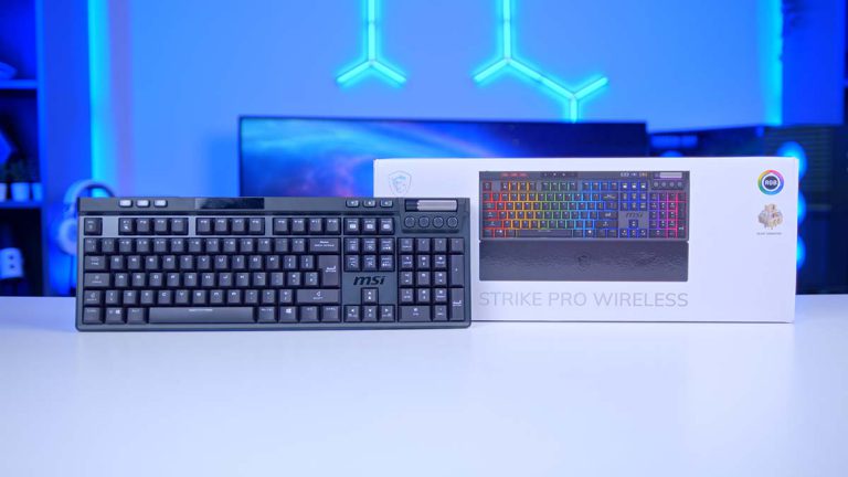 MSI STRIKE PRO Wireless Keyboard Review - GeekaWhat