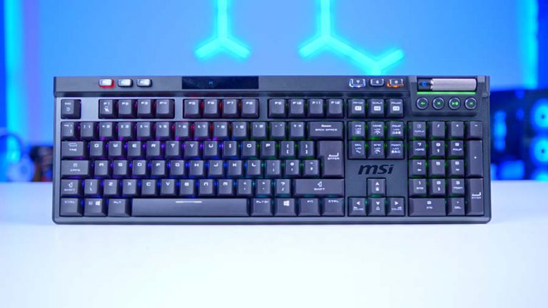 MSI STRIKE PRO Wireless Keyboard Review - GeekaWhat