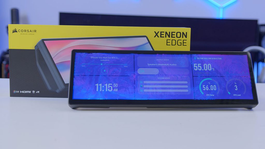 Corsair Xeneon Edge Review - GeekaWhat