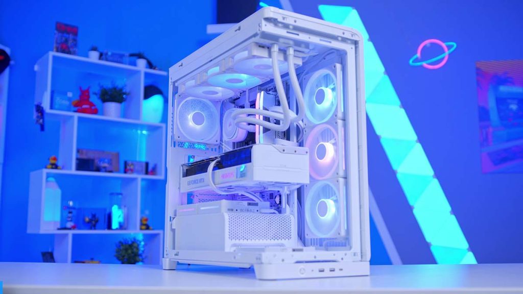 Corsair FRAME 4500X & RTX 5080 Gaming PC Build! - GeekaWhat