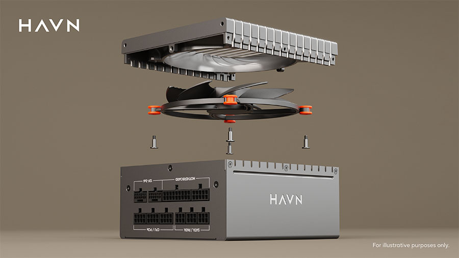 HAVN Announce New 1000W PSU at CES 2026! - GeekaWhat