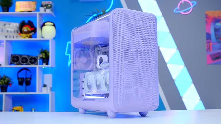 Building a Purple Gaming PC Build. FT. HYTE X50 & RTX 5070 Ti - GeekaWhat