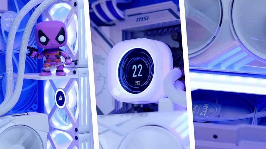 Building a Purple Gaming PC Build. FT. HYTE X50 & RTX 5070 Ti - GeekaWhat