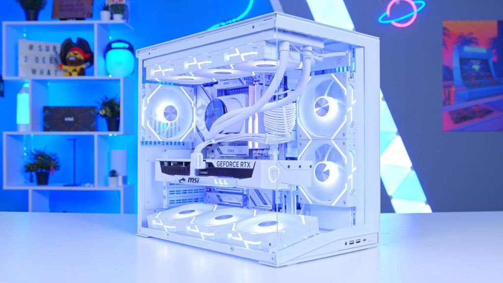AWESOME 1440p All-White Gaming PC Build 2026! - GeekaWhat
